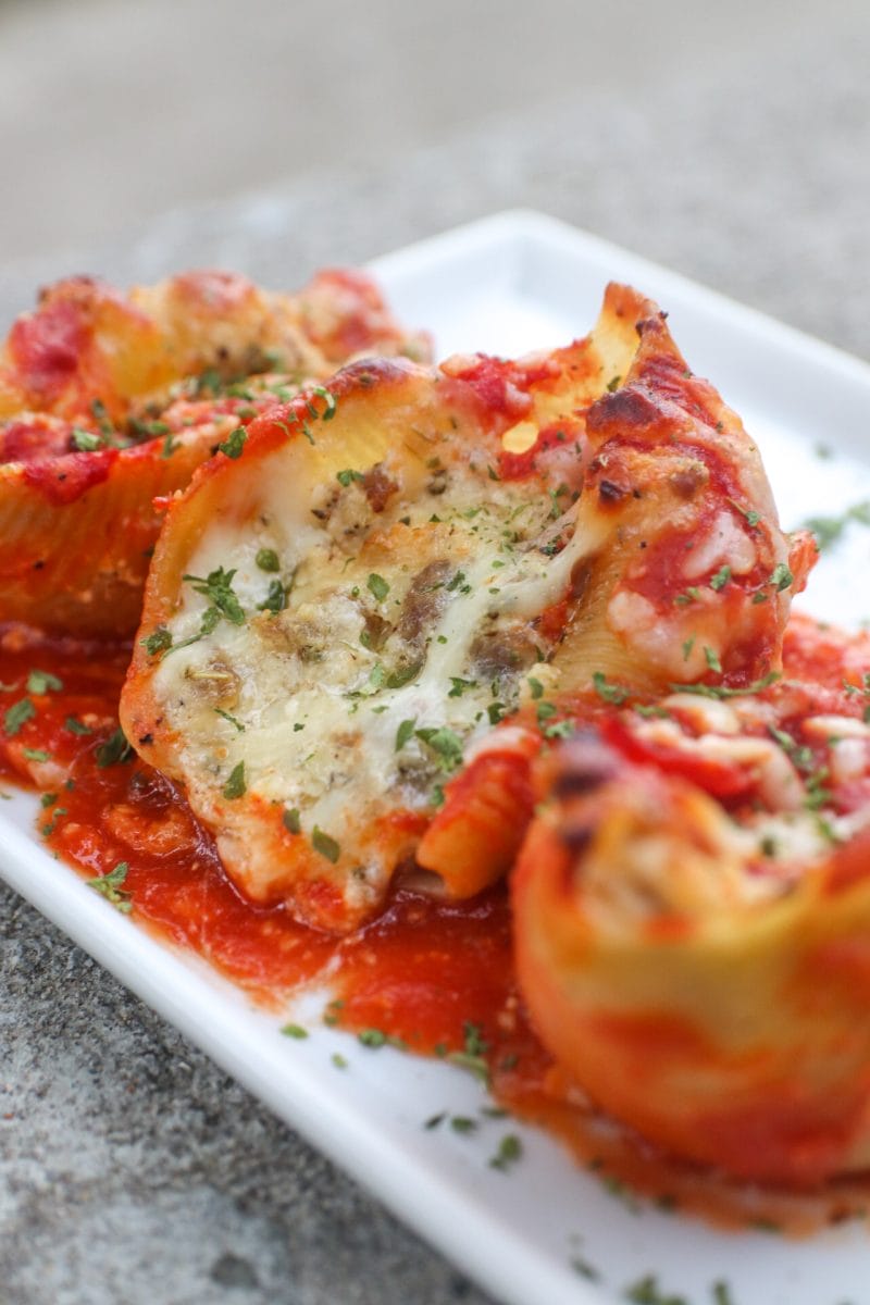 Classic Italian Stuffed Shells - JCP Eats