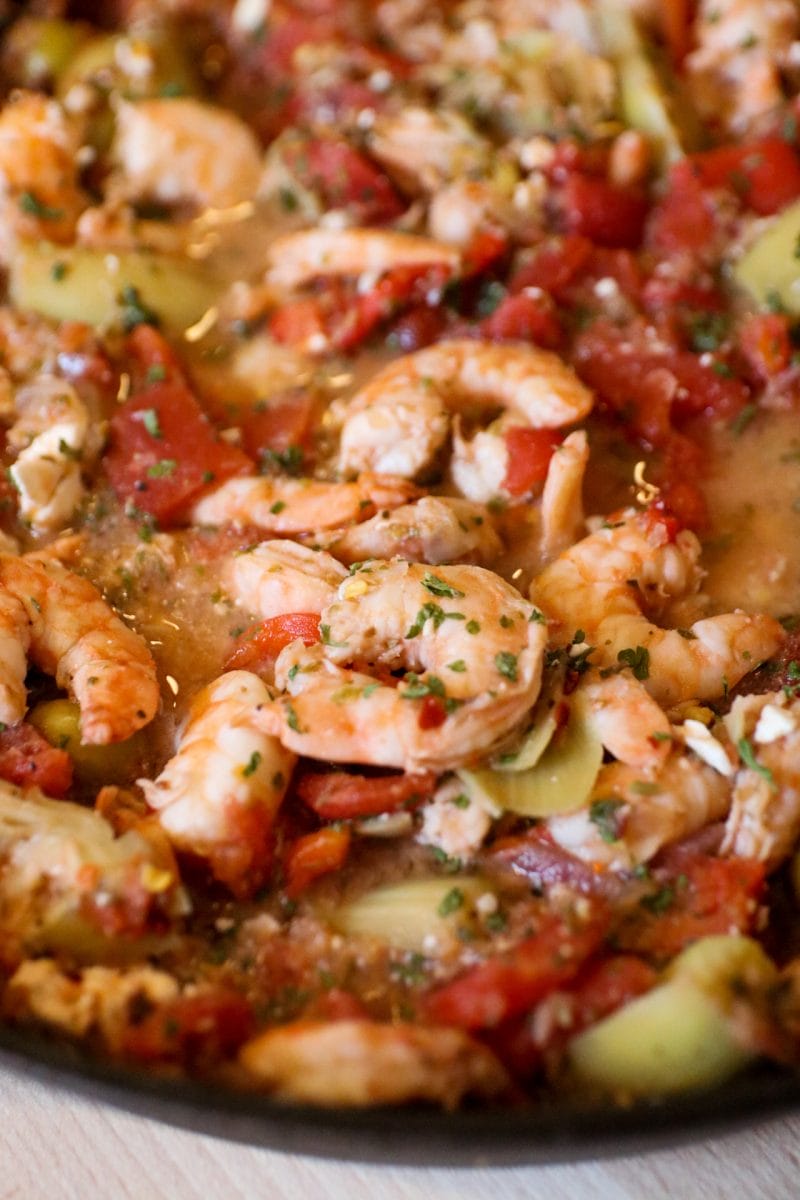 Mediterranean Shrimp - JCP Eats