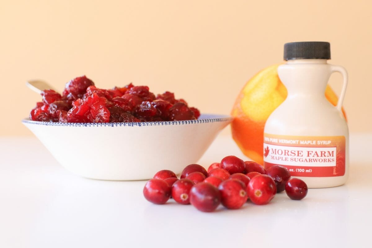 Honey Maple Cranberry Sauce - JCP Eats