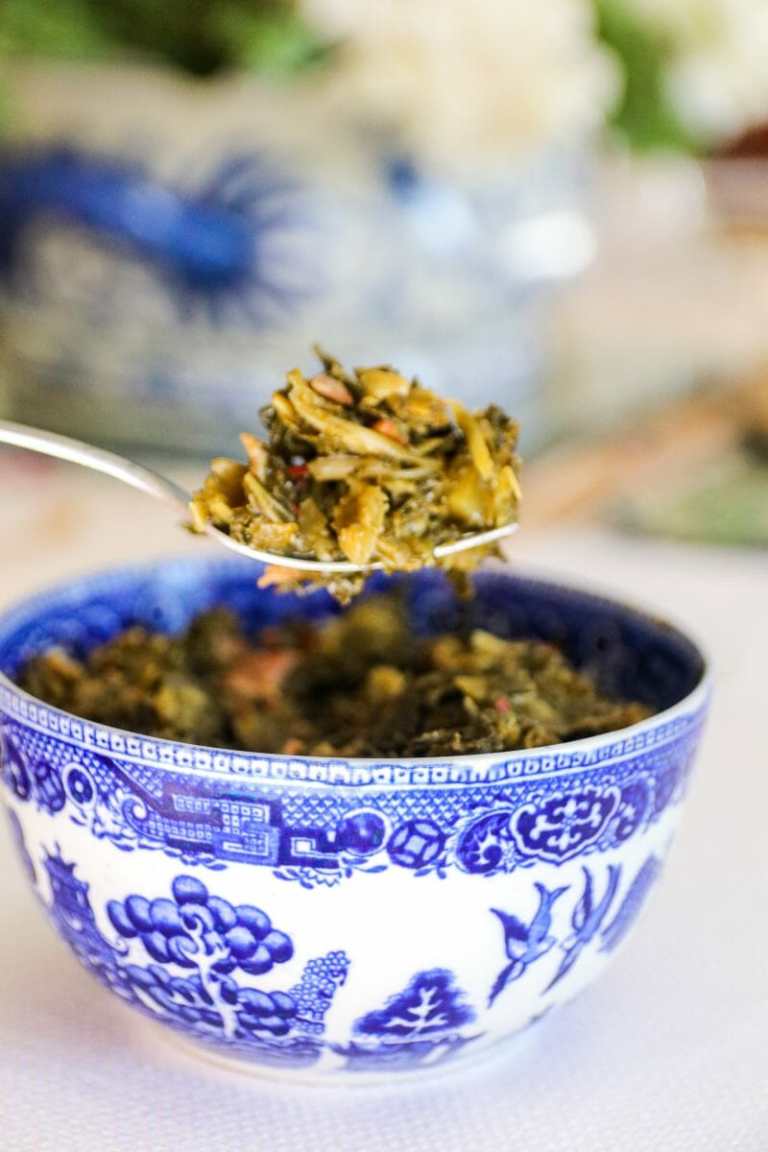 Perfectly Cooked Canned Collard Greens - JCP Eats