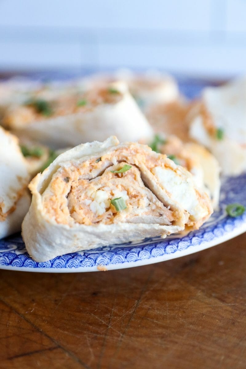Buffalo Chicken Roll Ups - JCP Eats