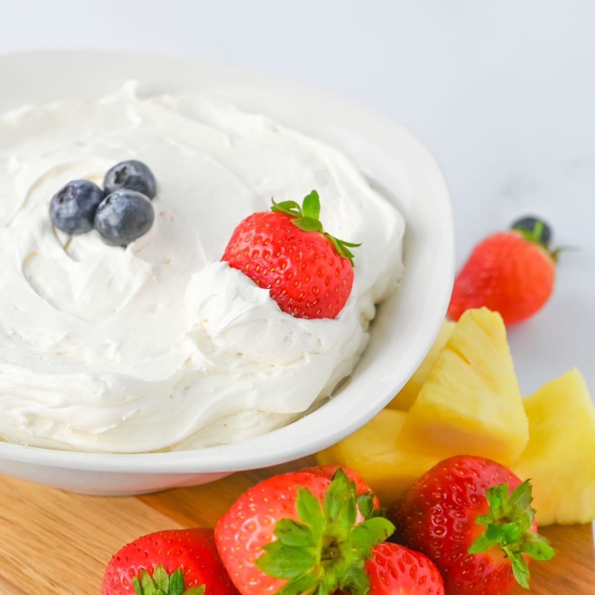 Cool Whip Fruit Dip - JCP Eats