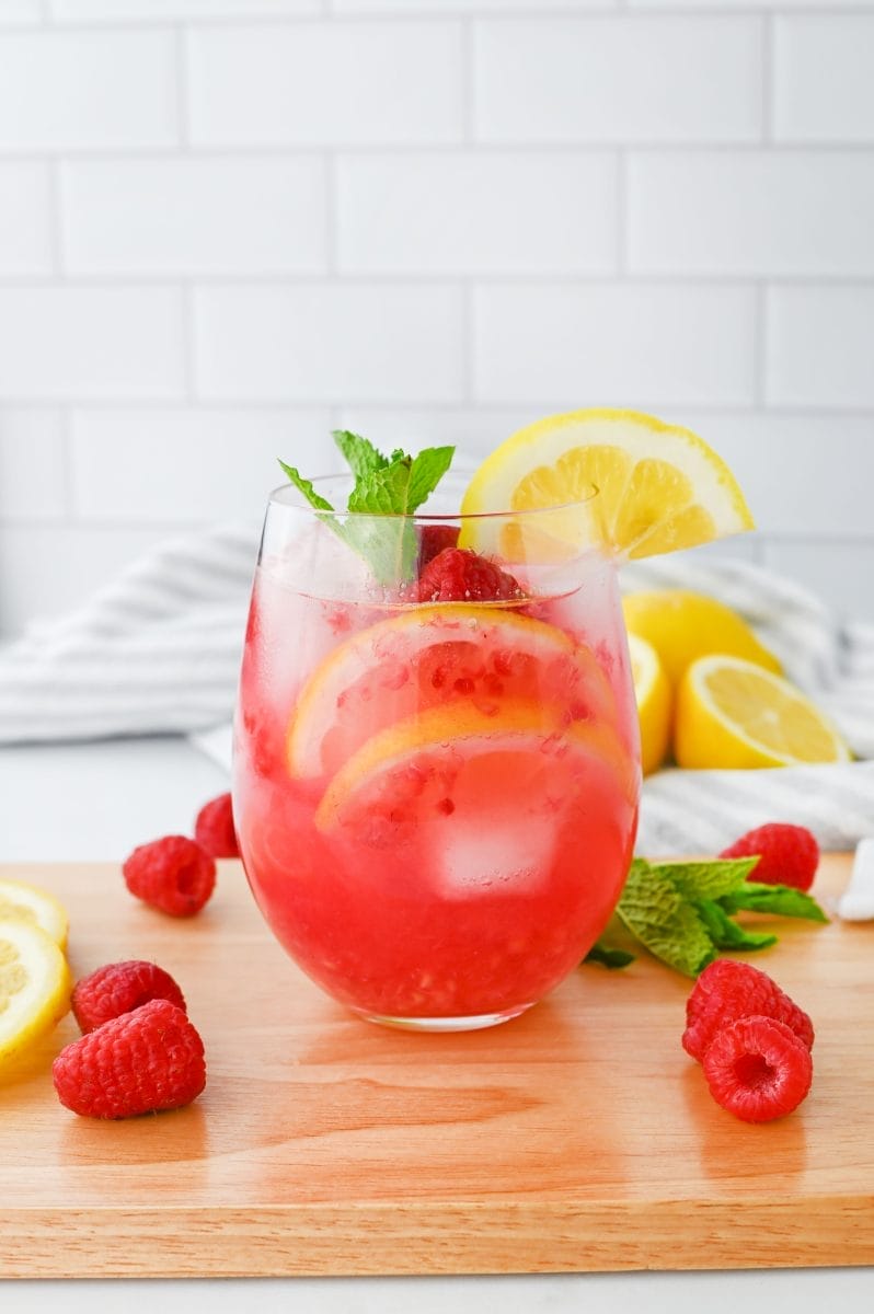 Raspberry Mocktail - JCP Eats