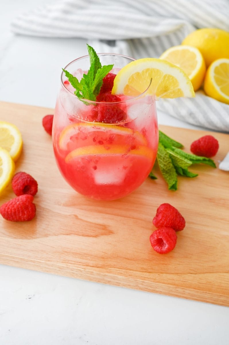 Raspberry Mocktail - JCP Eats