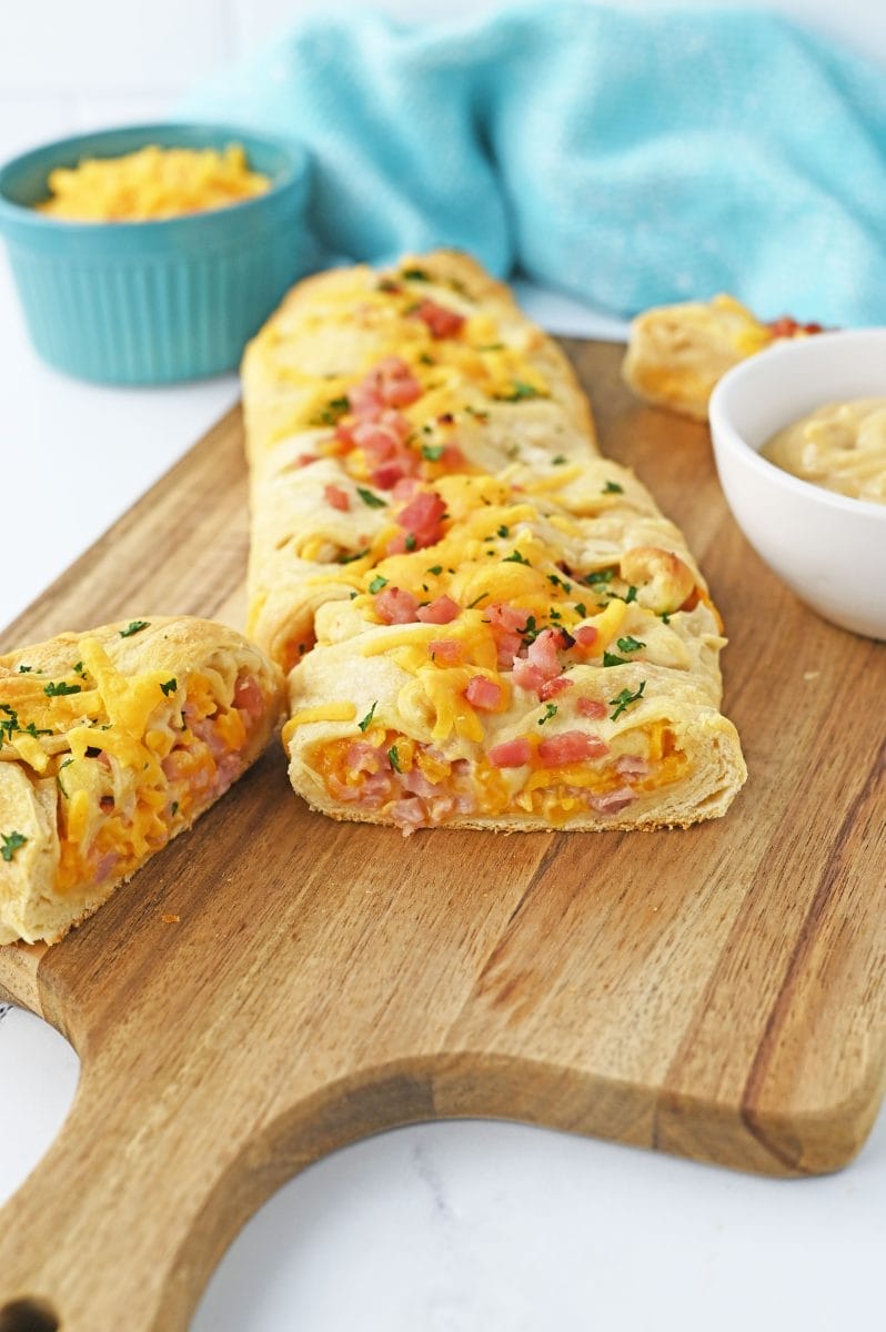 Ham and Cheese Crescent Braid - JCP Eats