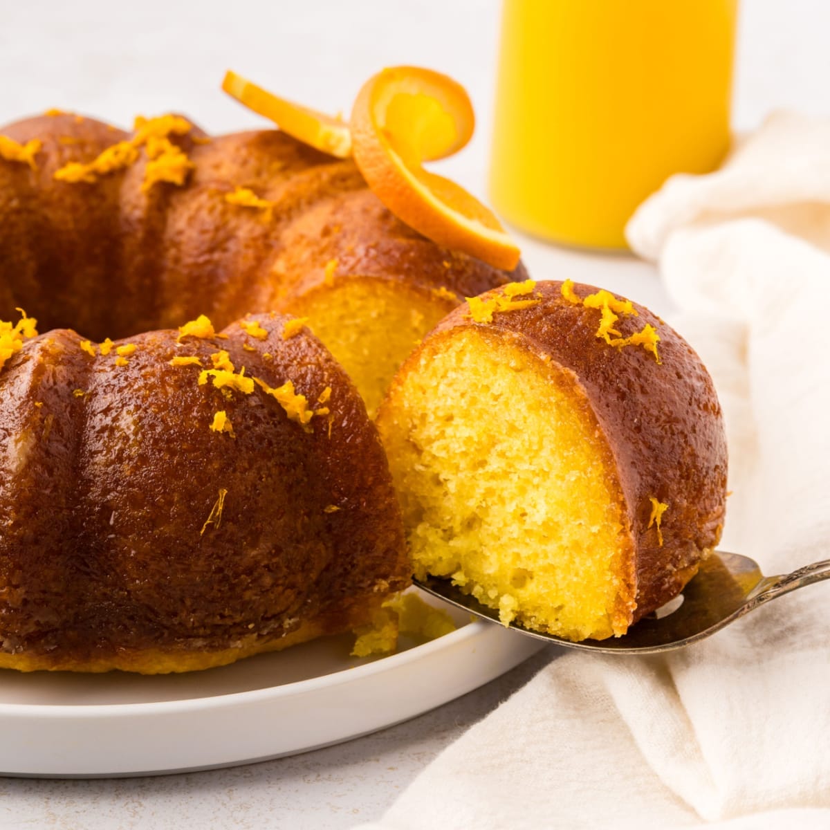 Orange Juice Cake - JCP Eats