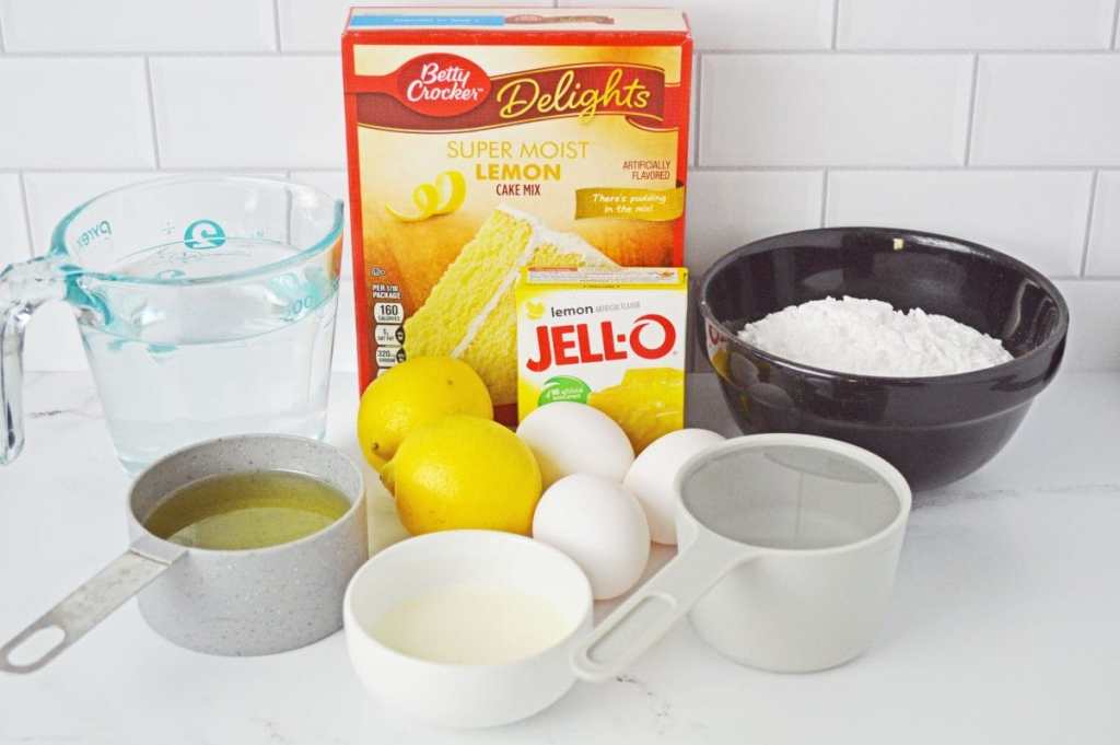 Lemon Jello Cake - JCP Eats